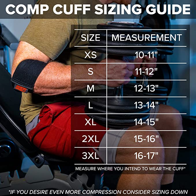 Compression Cuff (Regular, Black) – Serious Steel Fitness