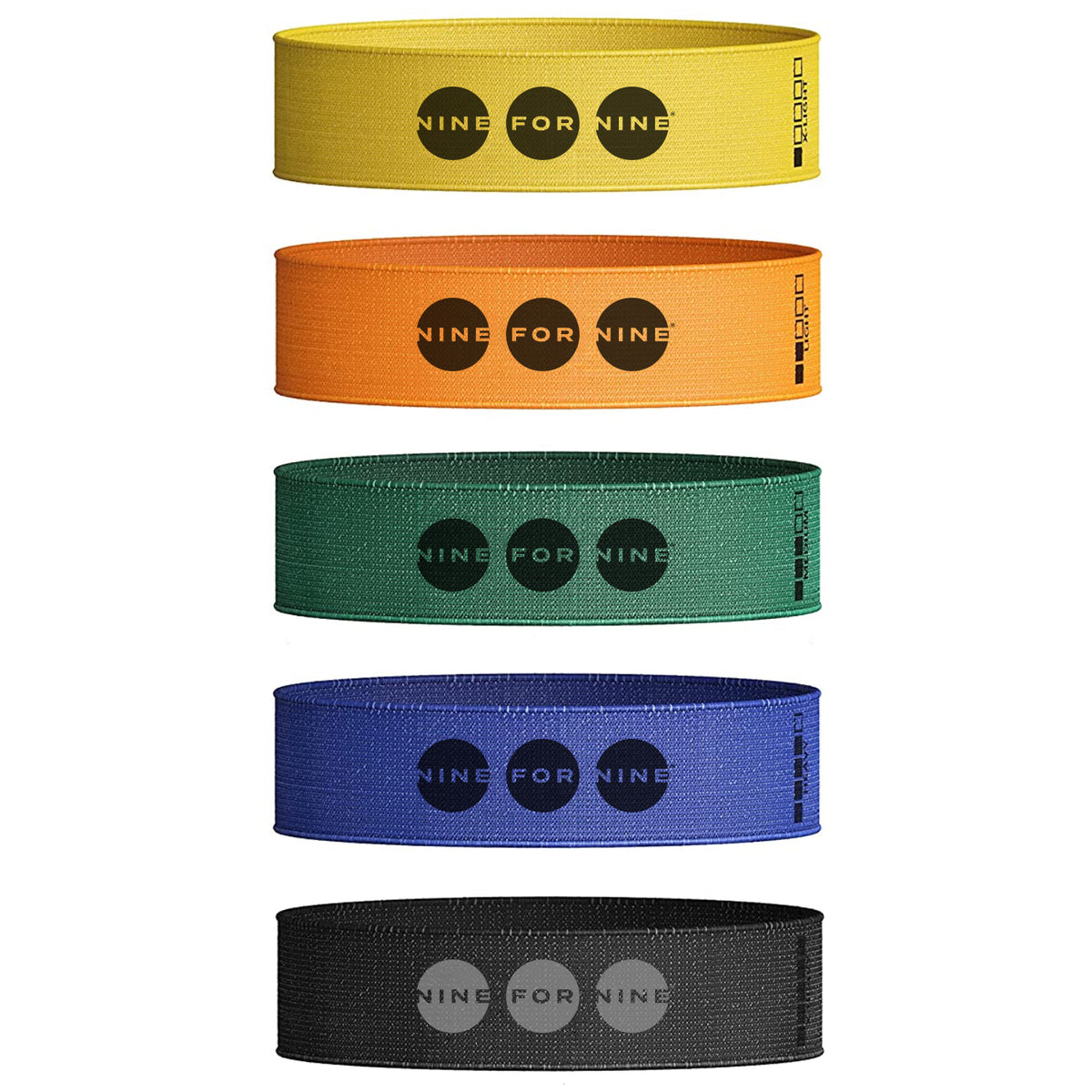 Nine For Nine Fabric Mini Band Set – Serious Steel Fitness