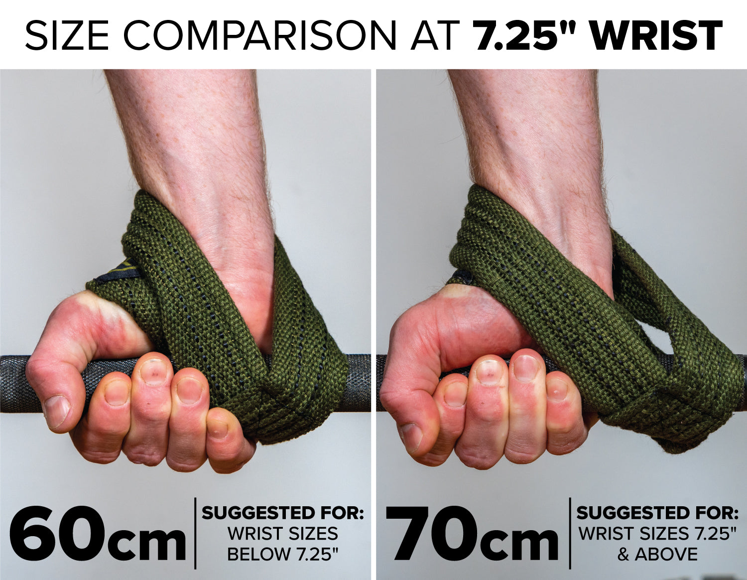 Figure 8 Lifting Straps – Serious Steel Fitness